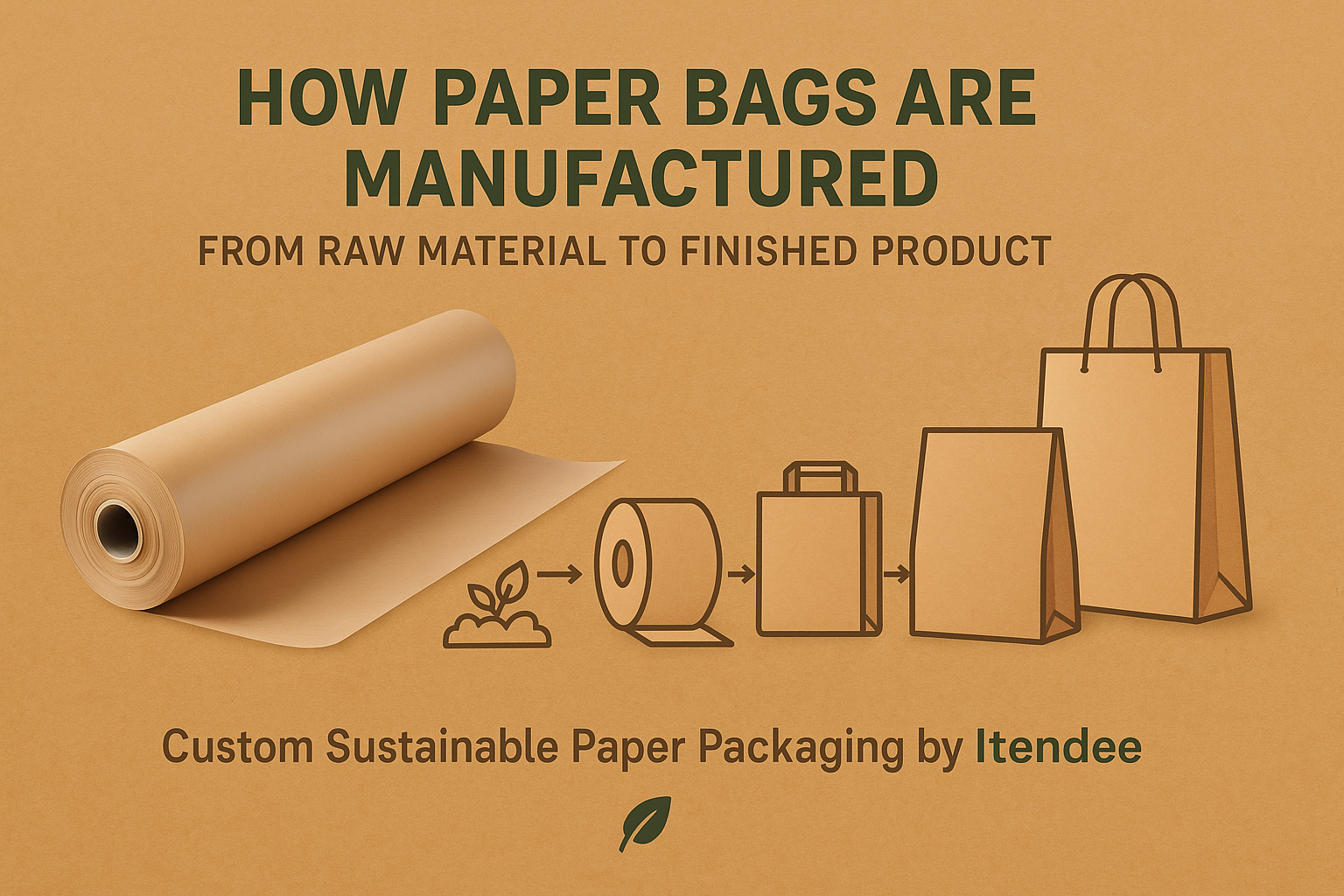 How Paper Bags Are Manufactured - From Raw Material to Finished Product ...
