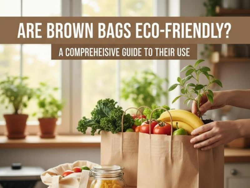 Jigarrang sumkalar ekologik tozami? Ulardan foydalanish bo'yicha ...